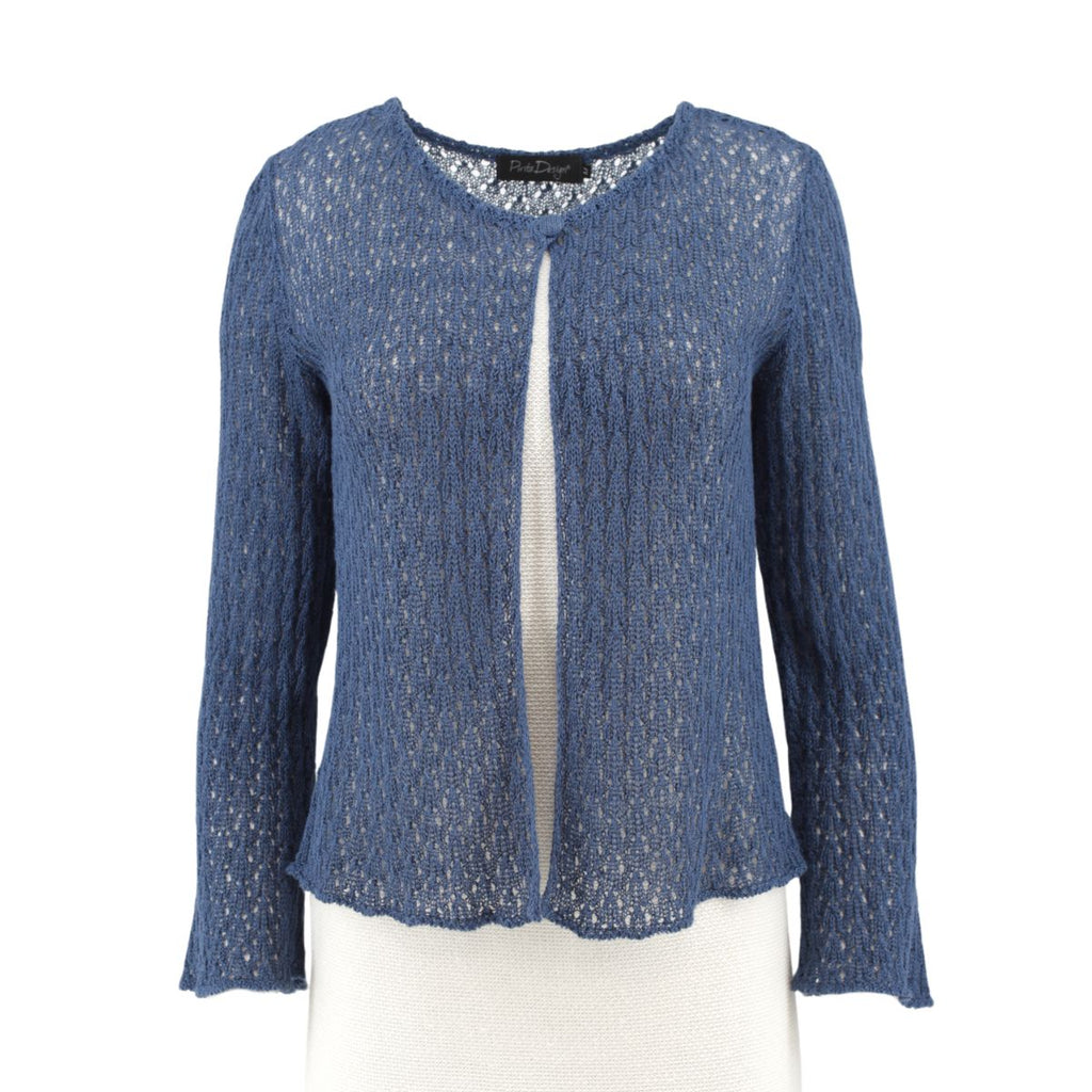 Vanamo-pellavaneulejakku – Pirita Design